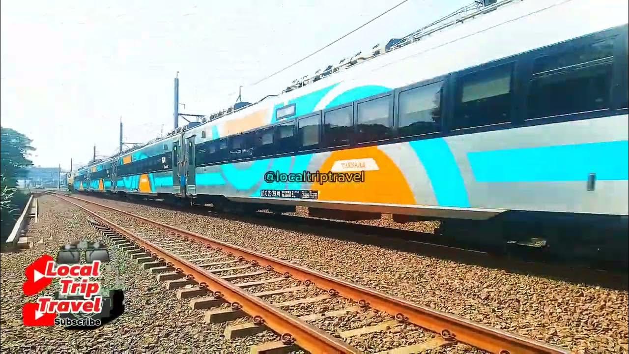 RAILWAY CROSSING KOMPILASI KERETA API INDONESIA MENUJU STASIUN CAKUNG ...