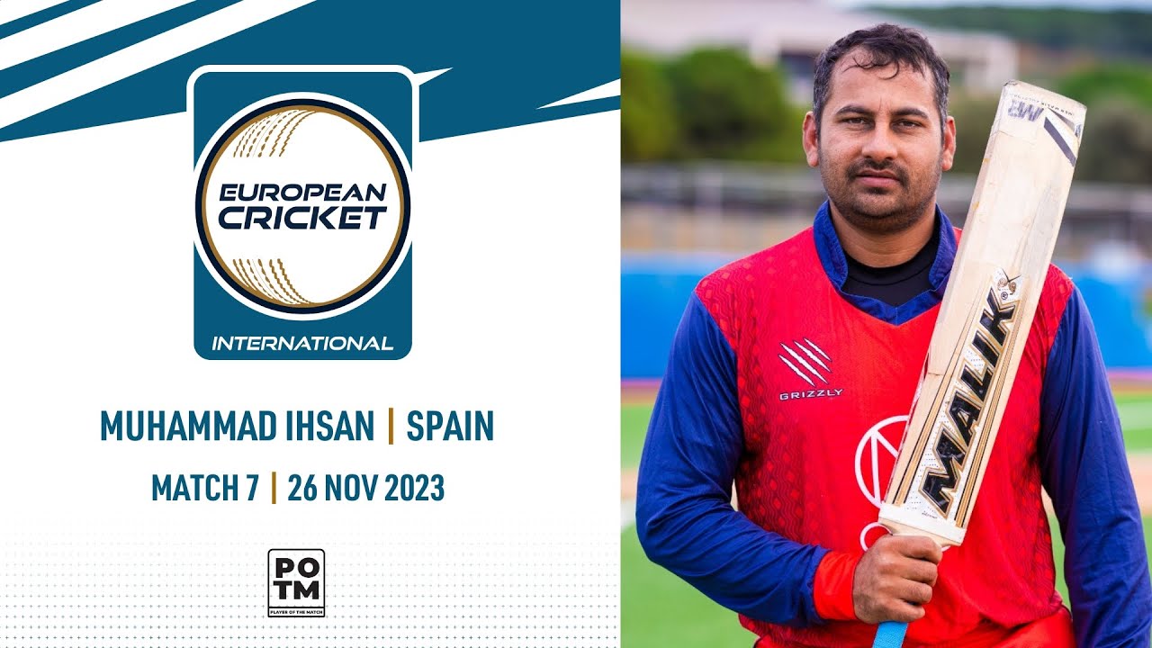 POTM: M.Ihsan - POR vs ESP | Highlights | ECI Spain, 2023 | 26 Nov 2023 ...
