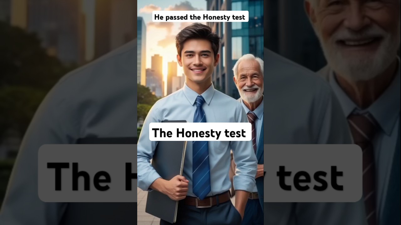 the honesty Test that comes with great reward. #honesty #motivation # ...