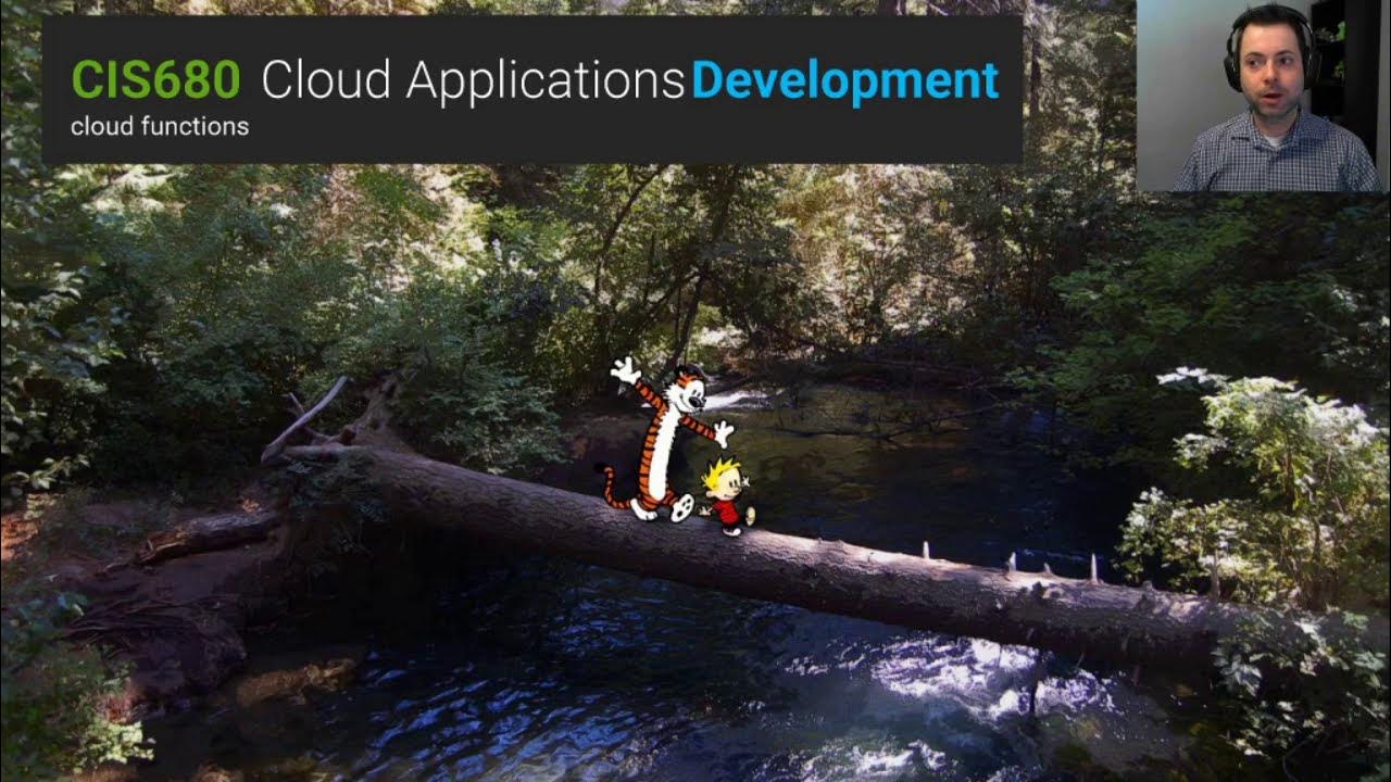 CIS655 - Cloud Applications Development - Serverless Functions - YouTube