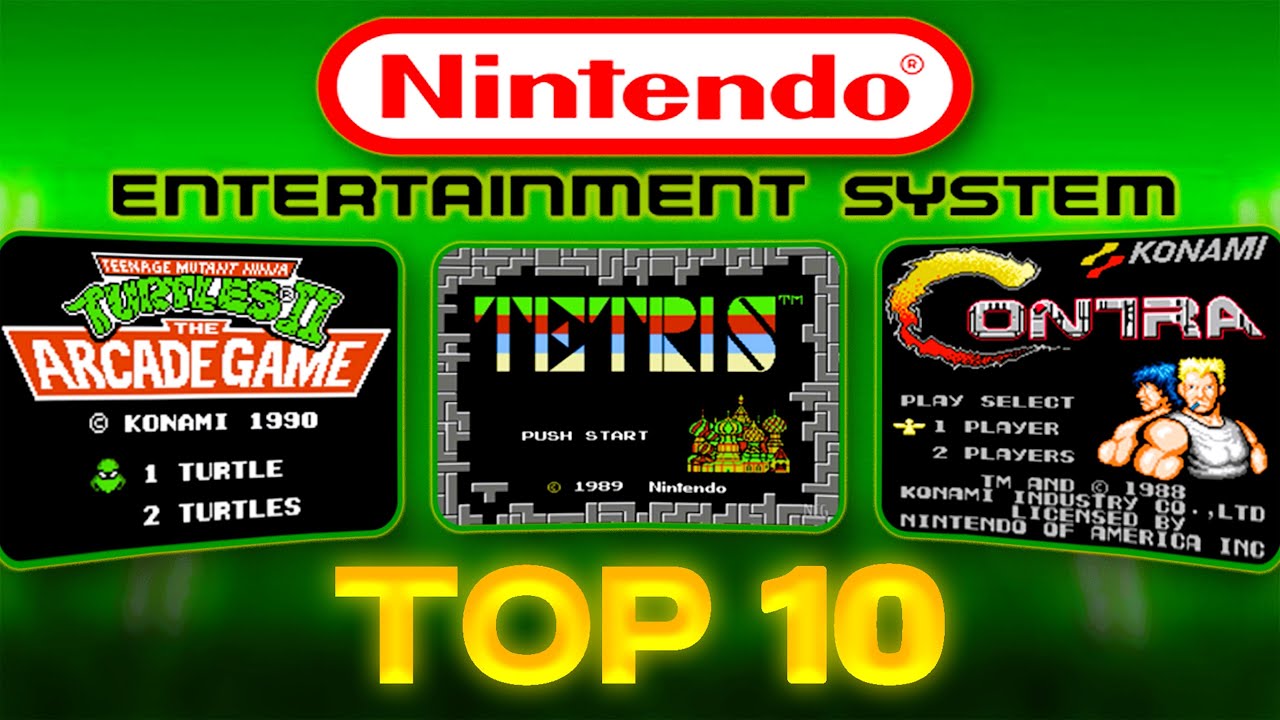Top 10 Best Arcade Conversion Games for Nintendo Entertainment System ...