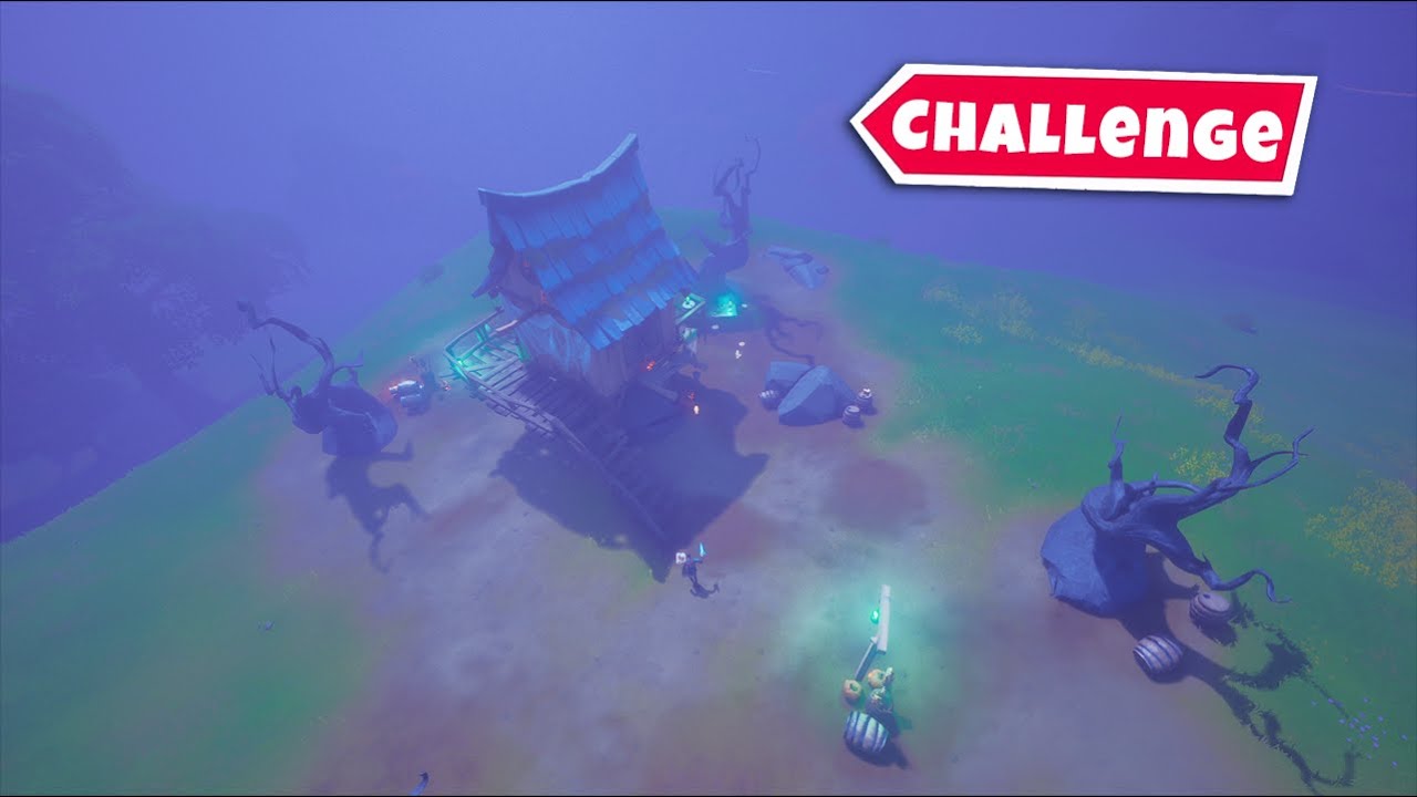 How To Visit 3 Witch's Houses For The Fortnite Halloween Event - YouTube