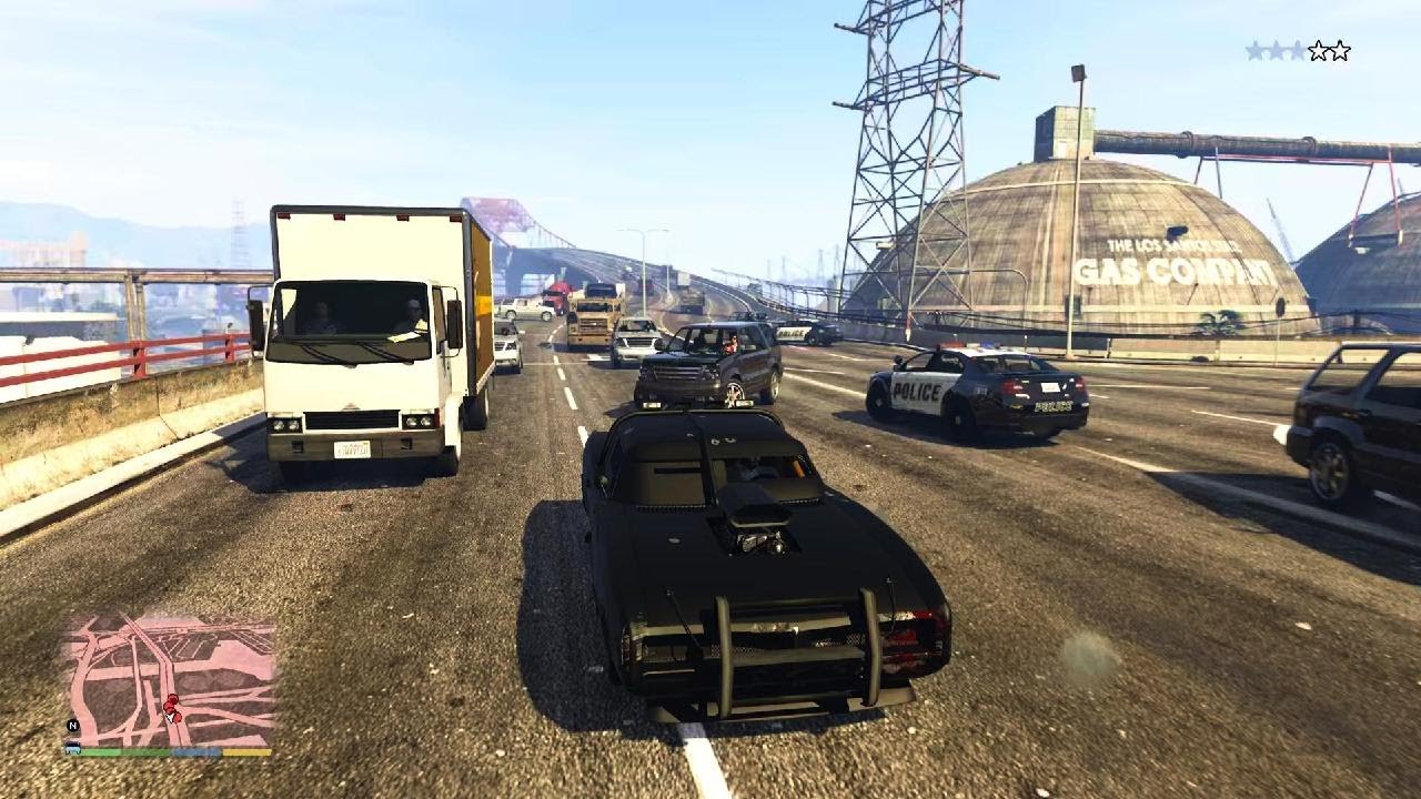 Grand Theft Auto V. Duke O`Death vs secuaces de Martin - YouTube