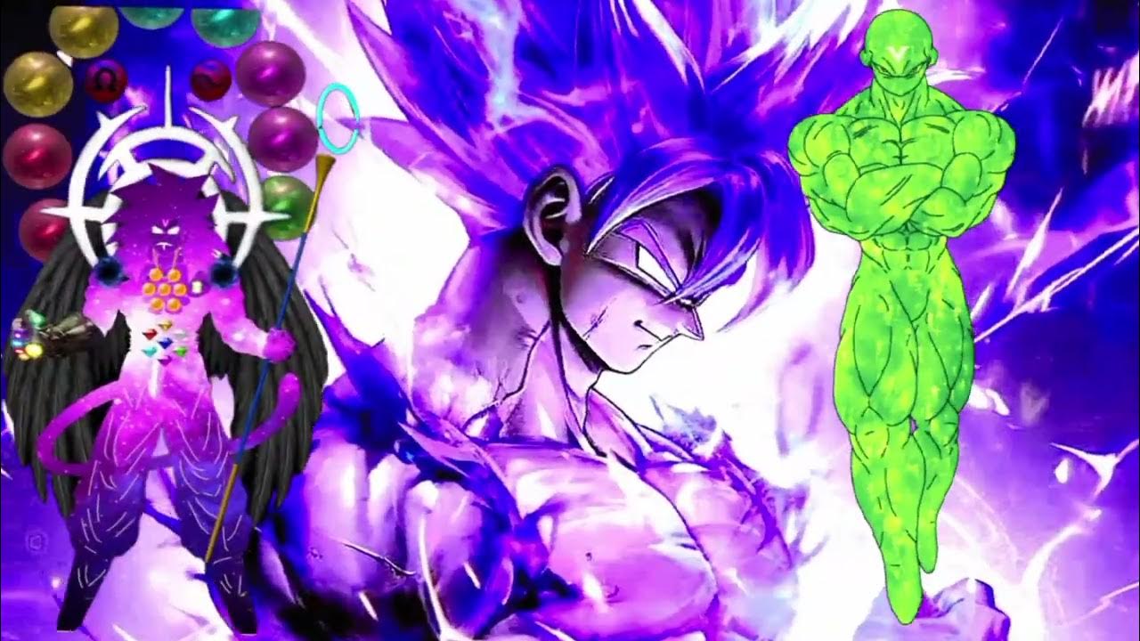 goku ssj4 + zeno true form+anti spiral+infinity stones + the void + omnipotent + dragon balls vs ...