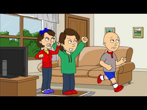 Classic Caillou puts a hidden camera in the girl's bathroom/whooped/grounded