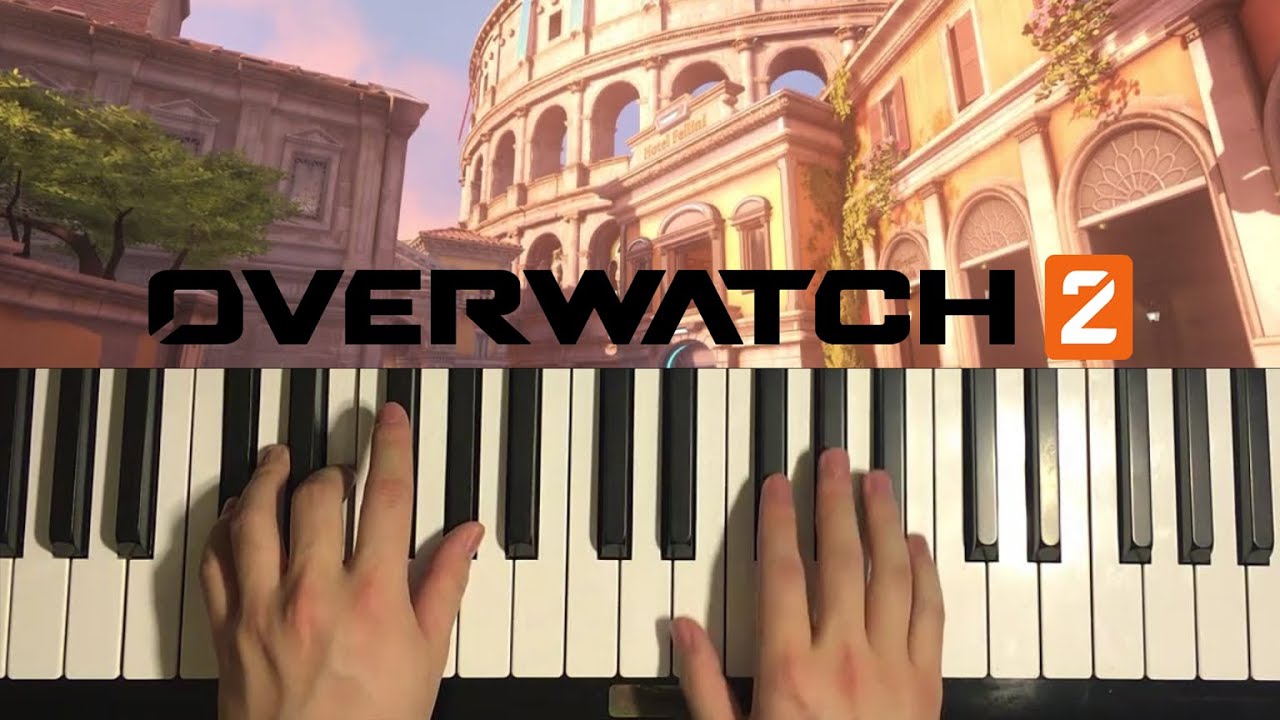 Overwatch 2 - Colosseo Theme (Piano Tutorial Lesson) - YouTube