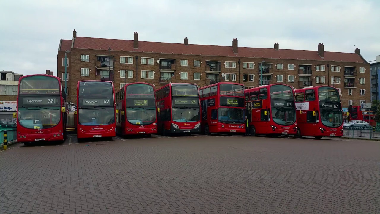 Welcome to Peckham Bus Station..!!! - YouTube