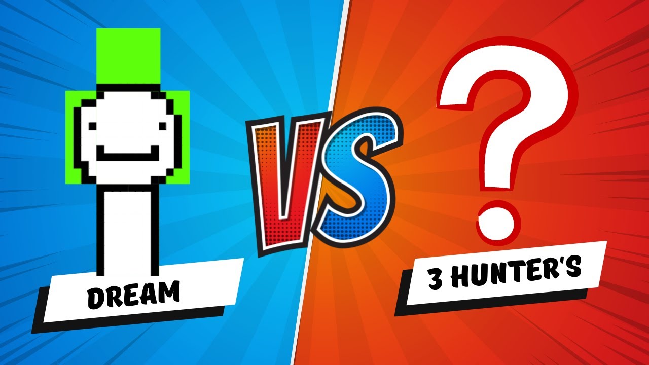 Minecraft Dream best PvP with 3 Hunters | Speedrunner VS 3 Hunters ...