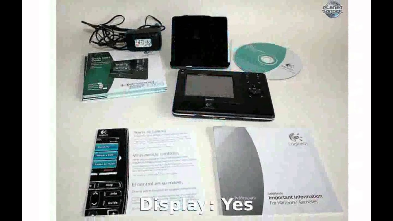 Logitech Harmony 1100 Full Specs & Features - YouTube