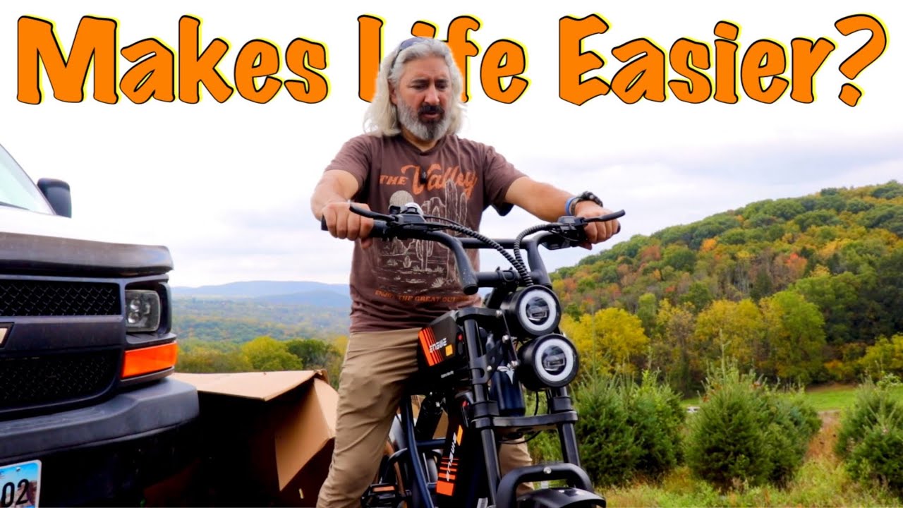 Van Life; Will This Make My Life Easier?! Engwe M20 2.0 1200W E Bike - YouTube