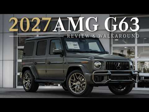 2027 Mercedes G63 AMG: Vollständiger Testbericht, Rundgang & erste Fahrt