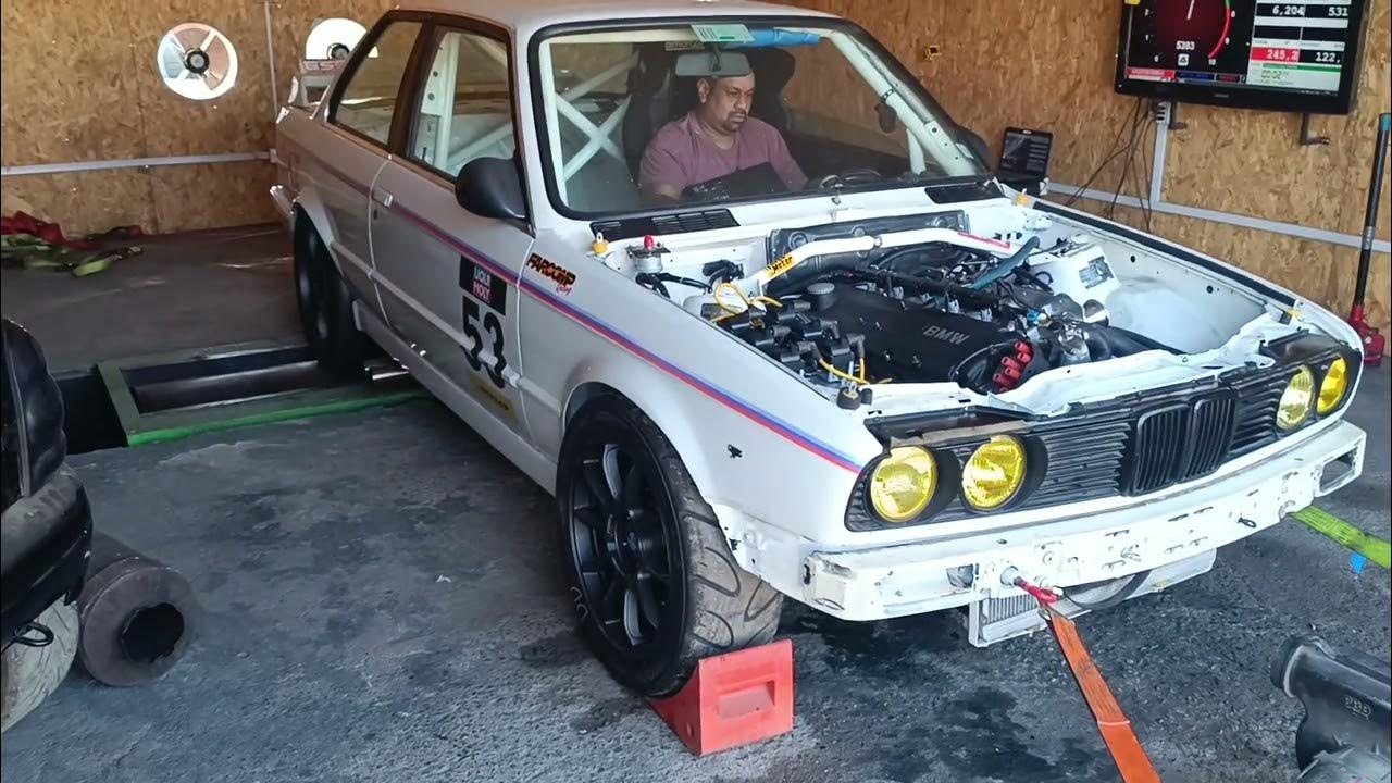 BMW M30B35 303whp / 346NM RACE ENGINE - YouTube