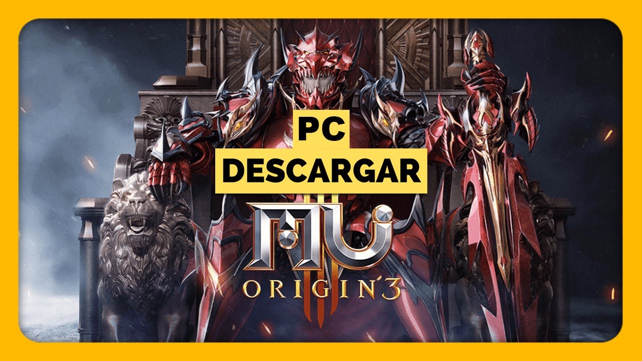Como Jugar MU ORIGIN 3 en PC 2024 [Tutorial] - YouTube