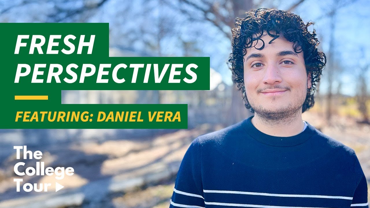 Daniel brings Fresh Perspective | The College Tour - YouTube