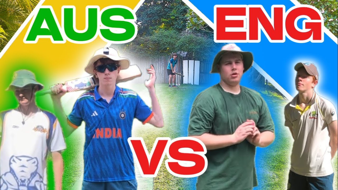 Australia Vs England | ICC Champions Trophy | Backyard Cricket 2025 ...