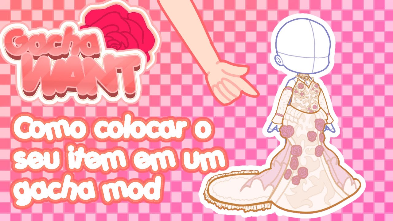 Como Colocar um item em um gacha mod🎀 Forma correta - YouTube