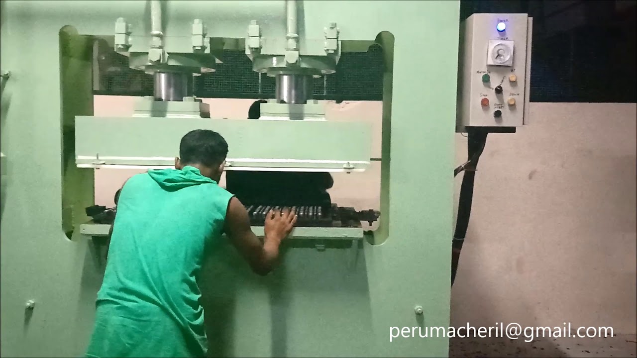 Hydraulic Rubber Mat Punching Machine | Perumacheril, perumacheril ...