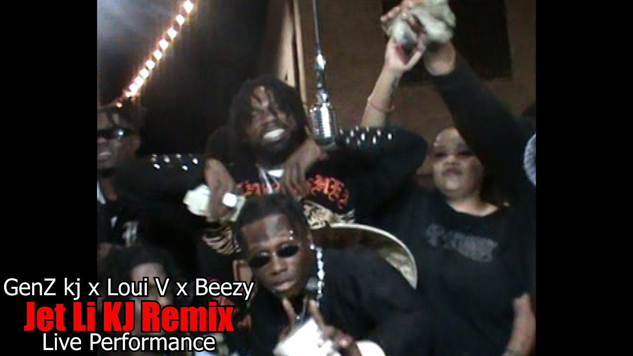 GenZ kj x Loui V x Beezy - Jet Li KJ Remix (Live Performance) @SNGFilmz ...