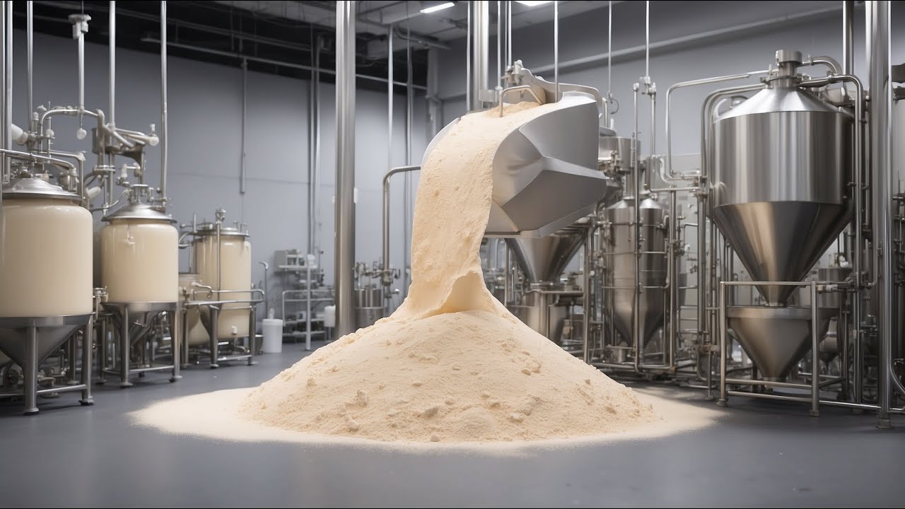How Whey Protein Is Made! - YouTube