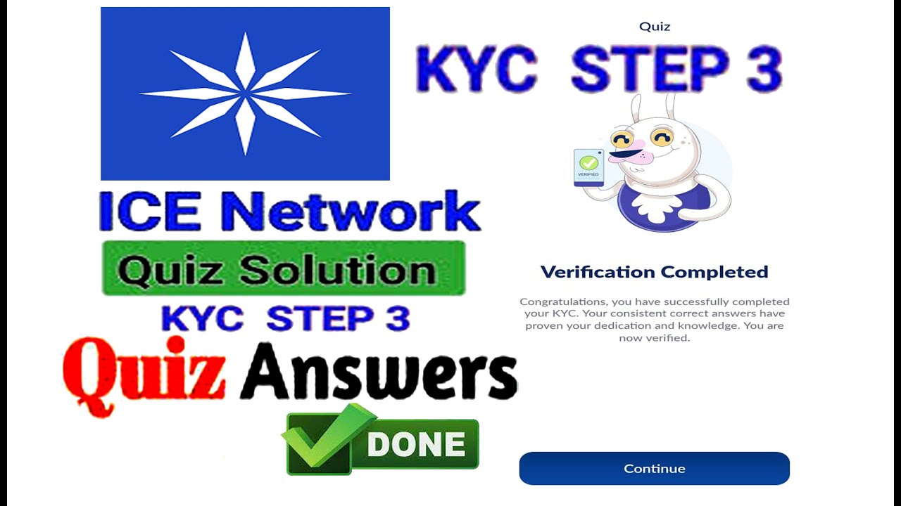 Ice Network KYC Step 3 Quiz Answers | Ice Network Quiz Answers SOLVED ...