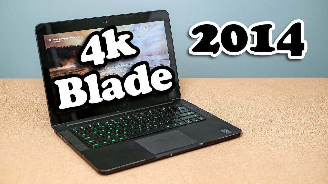 6-year-old 4K Razer Blade Gaming Laptop: Can it still game? - YouTube
