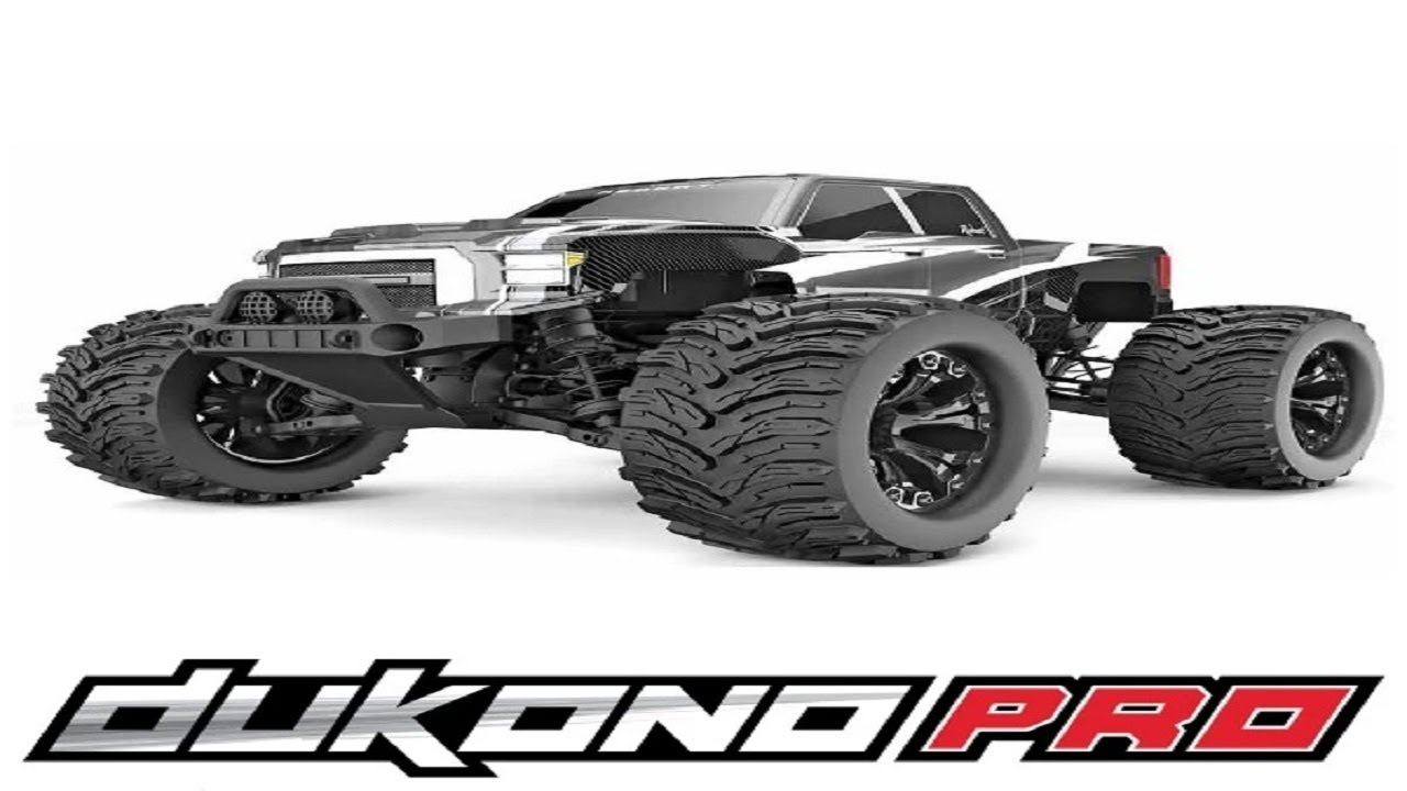 Redcat Racing Dukono Pro 110 Scale Monster Truck Brushless - YouTube