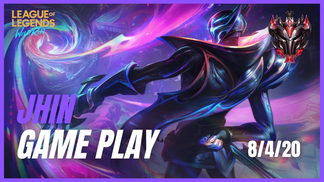 WILD RIFT JHIN - GRANDMASTER RANKED GAMEPLAY #7 - YouTube