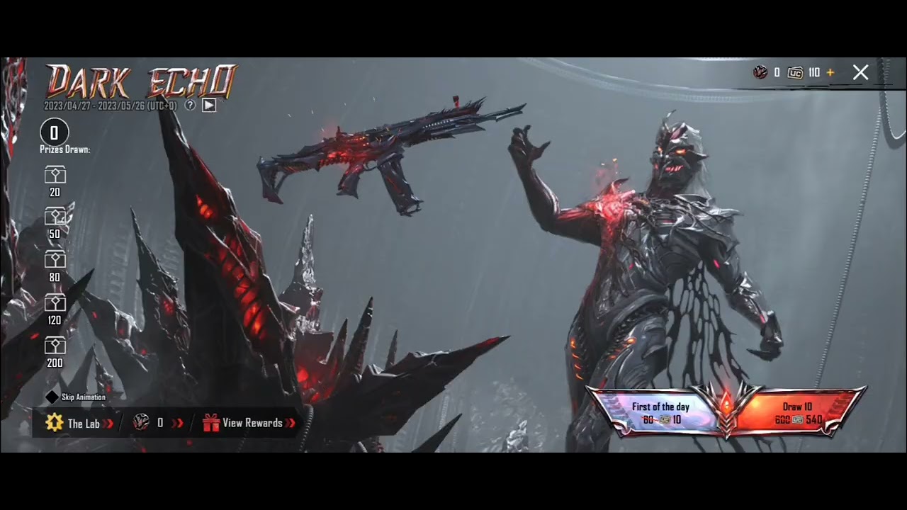 DARK ECHO ULTIMATE SET😲 .with scar.L upgraded 🔫 - YouTube