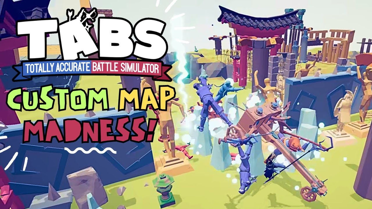 My Kid discovers the map creator in TABS: Totally Accurate Battle ...