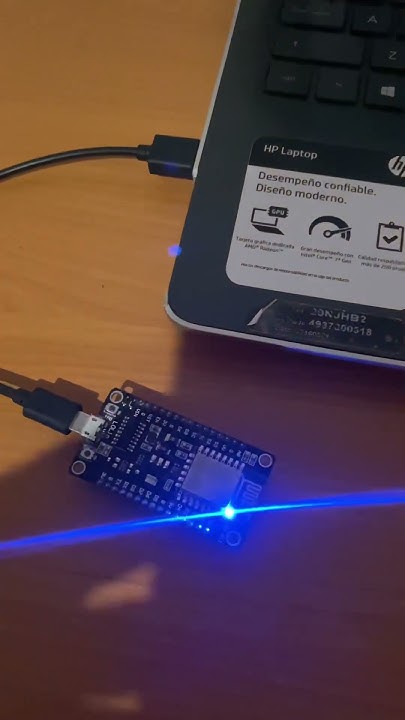Práctica con arduino IDE y ESP8266 - YouTube