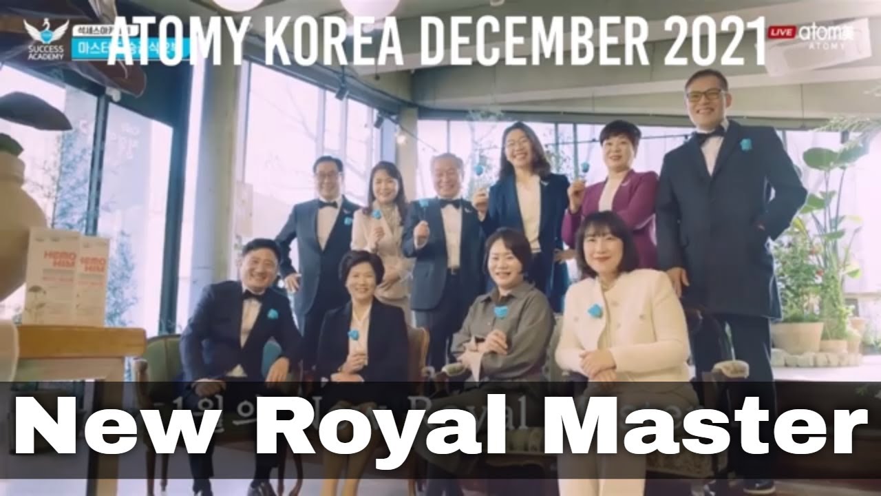 New Royal Master Promotion Atomy Korea December 2021 - YouTube