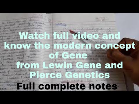 #Cistron #Recon #Muton Modern concept of gene-Cistron,recon,muton||Full ...