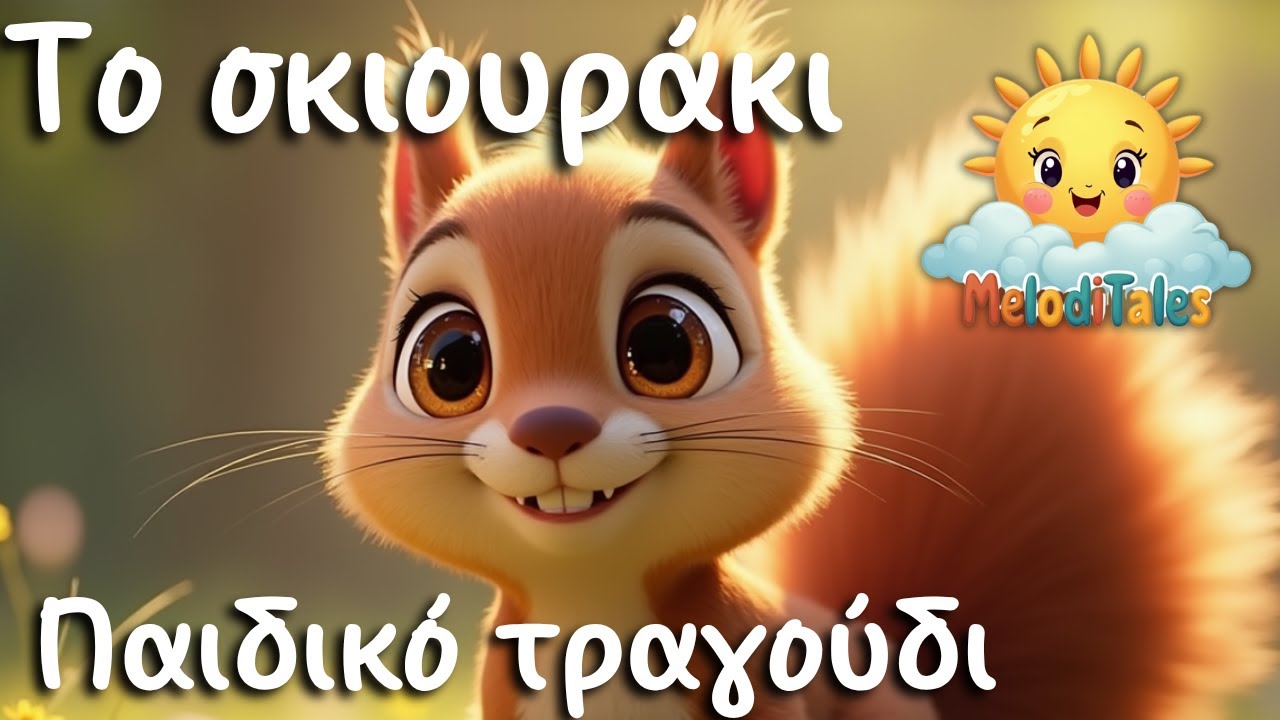 🐿️Παιδικό τραγούδι - Το σκιουράκι🌈 Τραγούδι για παιδιά💖🎶 - YouTube