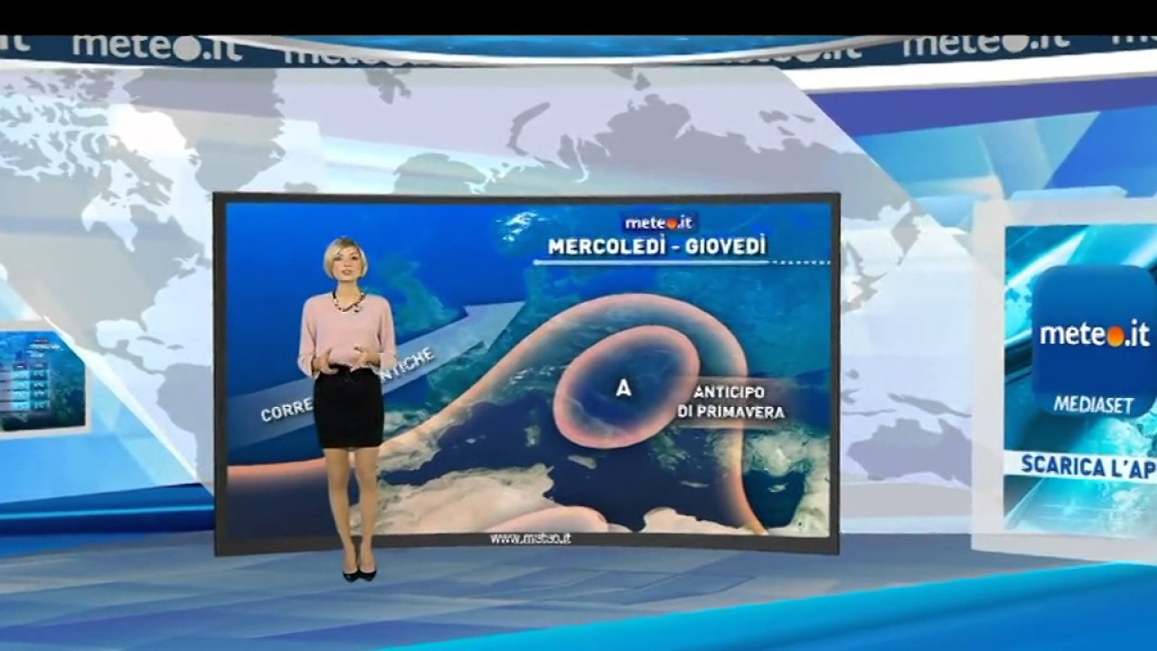 Ilaria Fratoni a Meteo.it - She's beautiful - YouTube