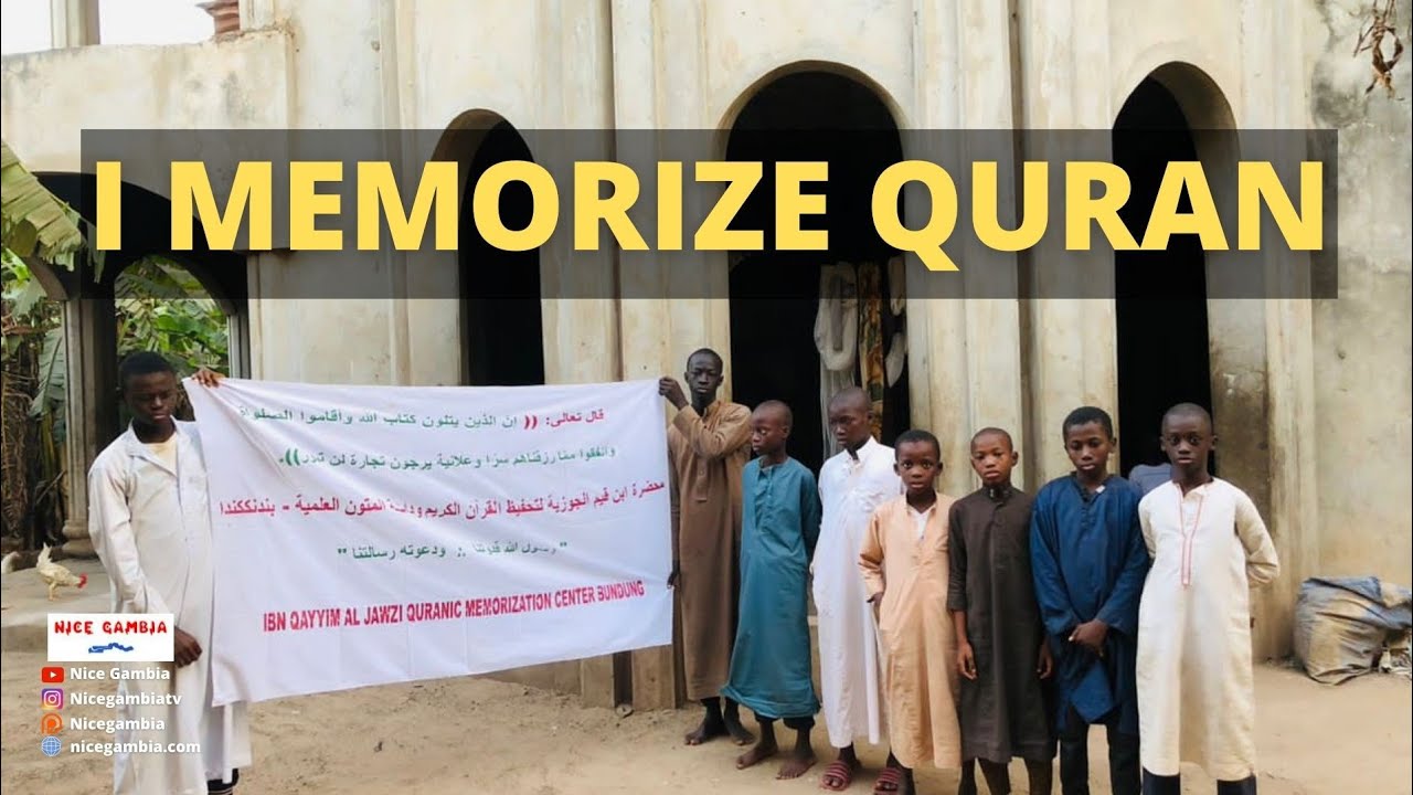 Quranic Memorization School in The Gambia - YouTube