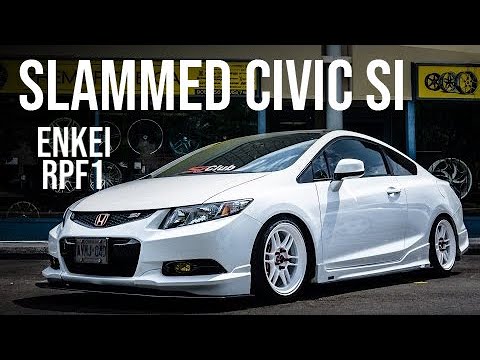 HONDA CIVIC SI | ENKEI RPF1 | PREMIERTIRE.CA - YouTube