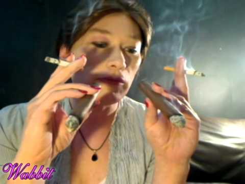 A half hour's worth of cigar and cigarette smoke (18+)