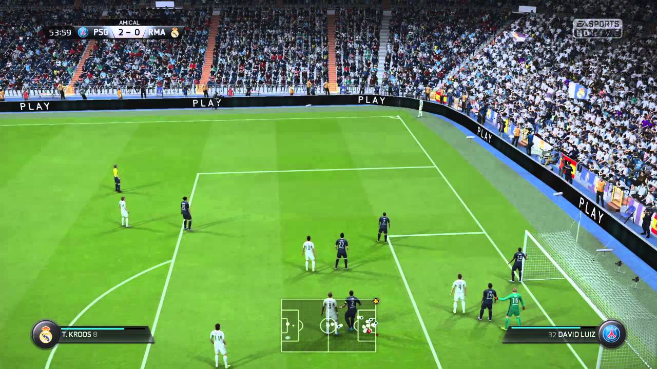 Fifa 16 Psg Real Madrid Youtube