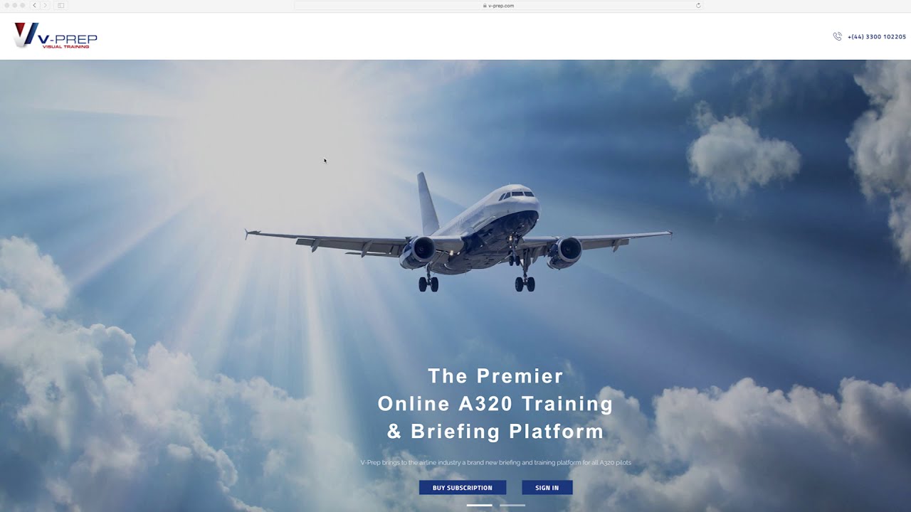 V-Prep: The Ultimate A320 Training Platform - YouTube