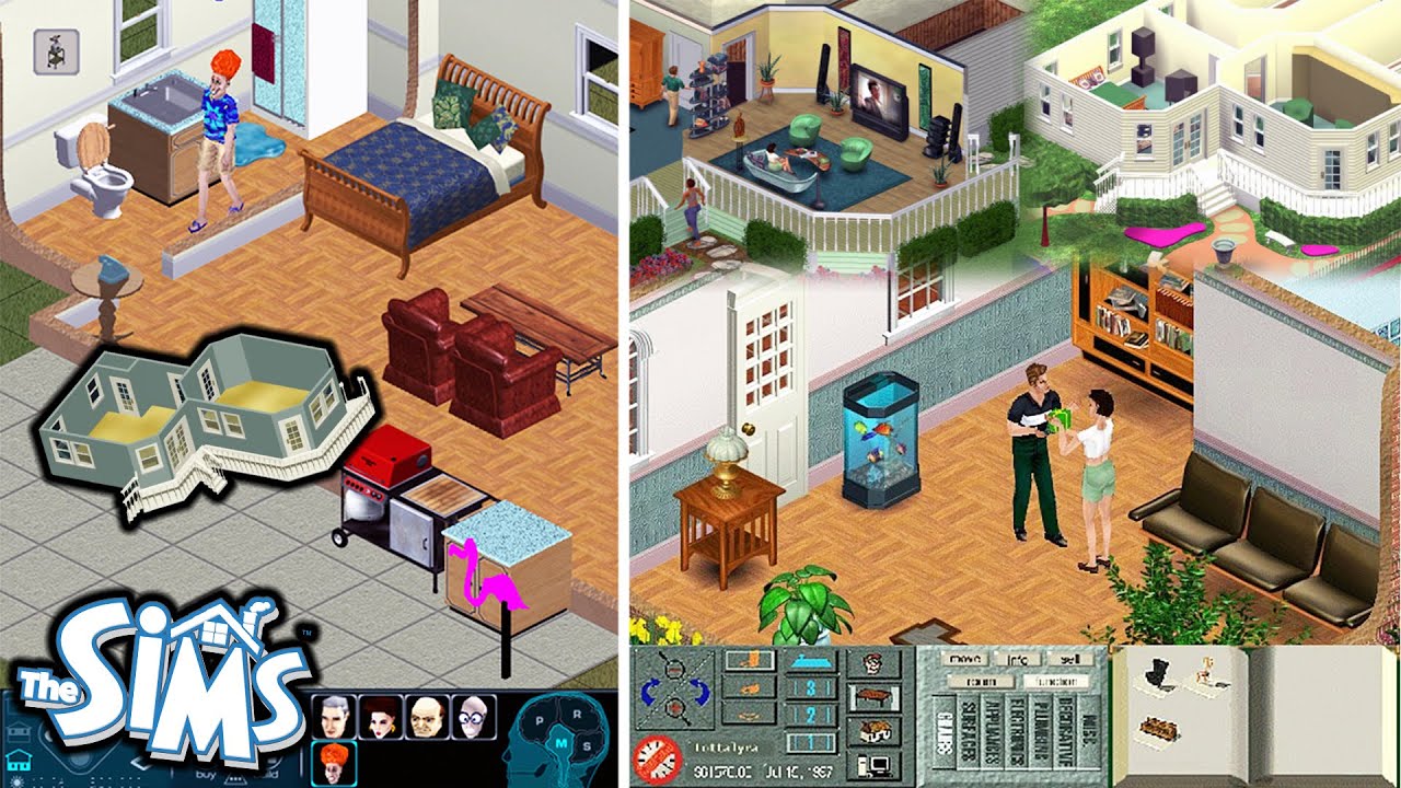 Amazing The Sims 1 Cut Content - YouTube