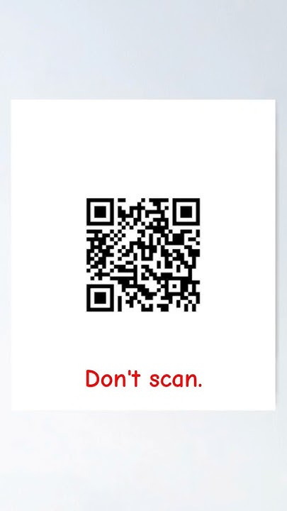 Definitely do not scan - YouTube