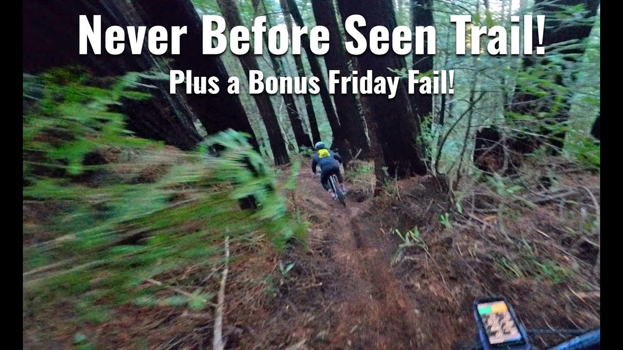 Santa Cruz brand new trail!! Aaron showing me the fresh goods! - YouTube