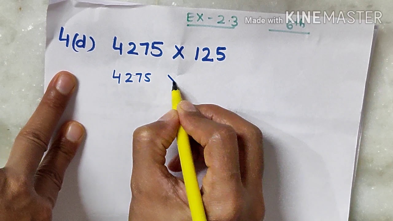 Class 6ex-2.3que-4 ncert - YouTube