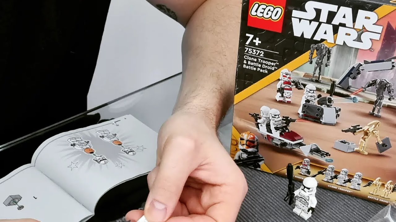 LEGO Star Wars - 75372: Clone Trooper & Battle Droid Battle Pack(2024 ...