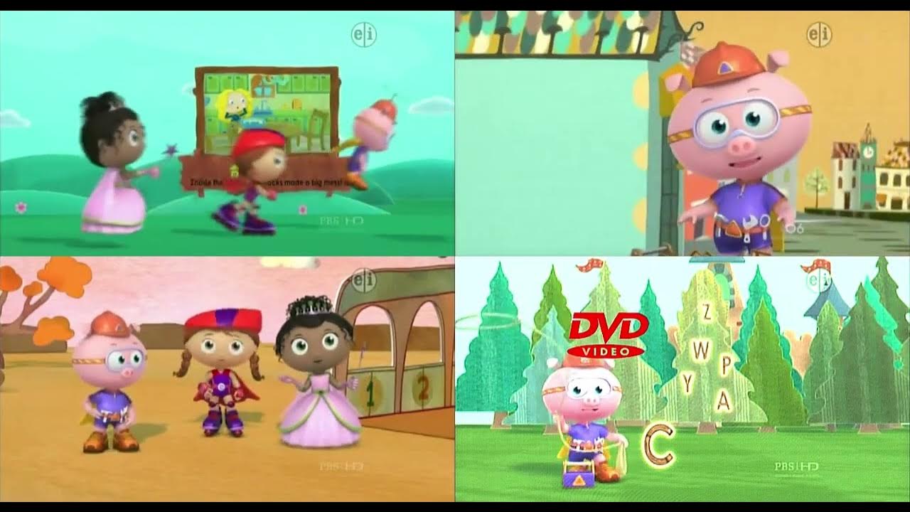 Super why? S1 5-8 - YouTube