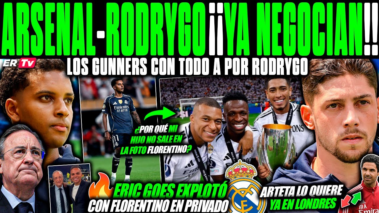 💥 ERIC GOES (PADRE DE RODRYGO) PIDIÓ EXPLICACIONES a FLORENTINO ¿QUÉ ...