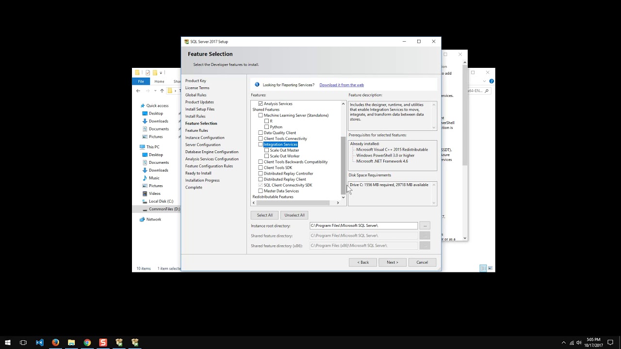 Installing Sql Server 2017 Youtube 9306