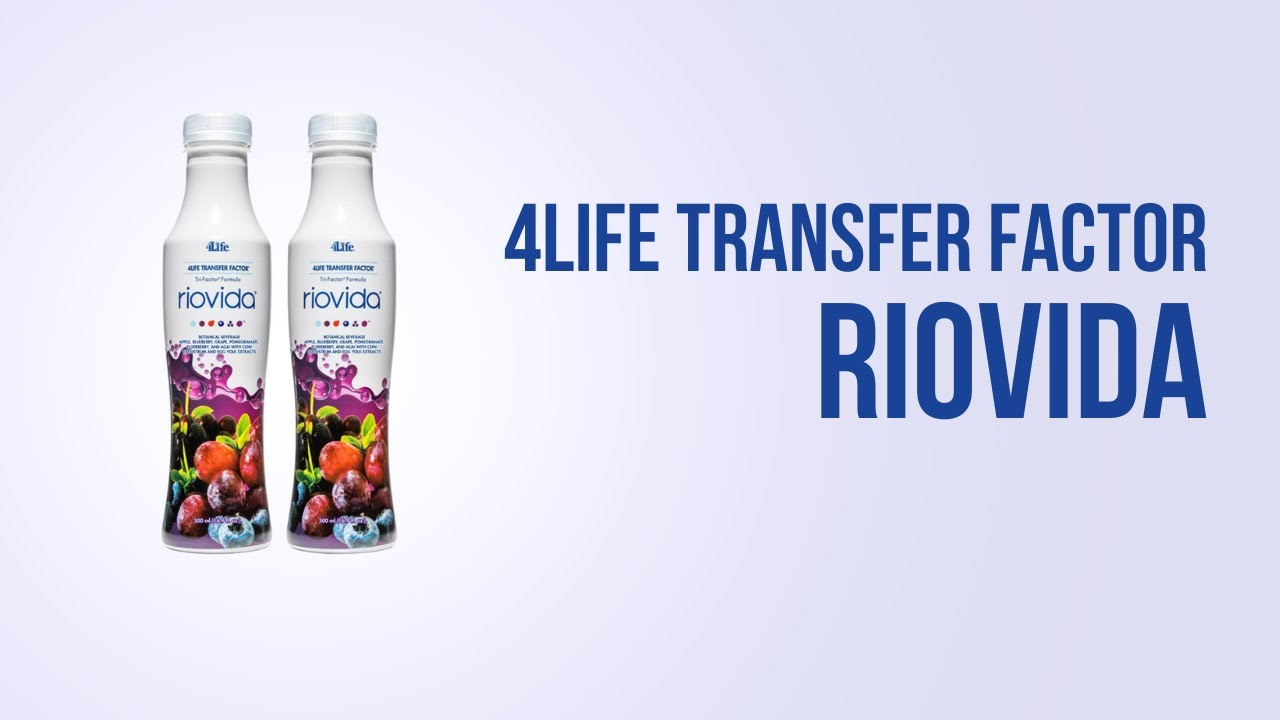 4Life Transfer Factor „RioVida“ Tri-Factor Formula - YouTube