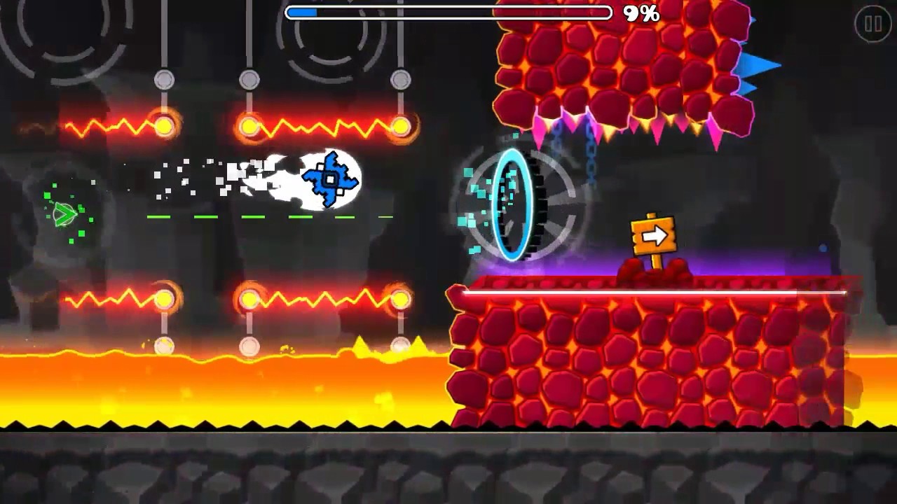 Geometry Dash FingerDash Complete - YouTube