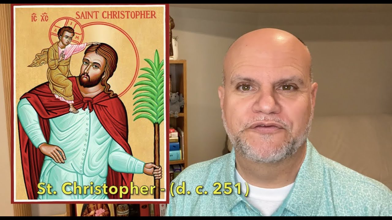 “Christ Bearer”: St. Christopher - Fish On Fridays with Al McCauley ...